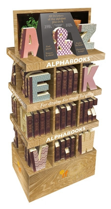 Alphabooks™ | Personalised Initial Alphabet Letter Notebooks | IF