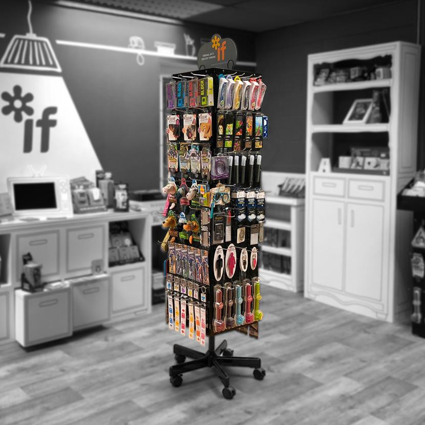 Standard Square Spinner Display Unit | IF