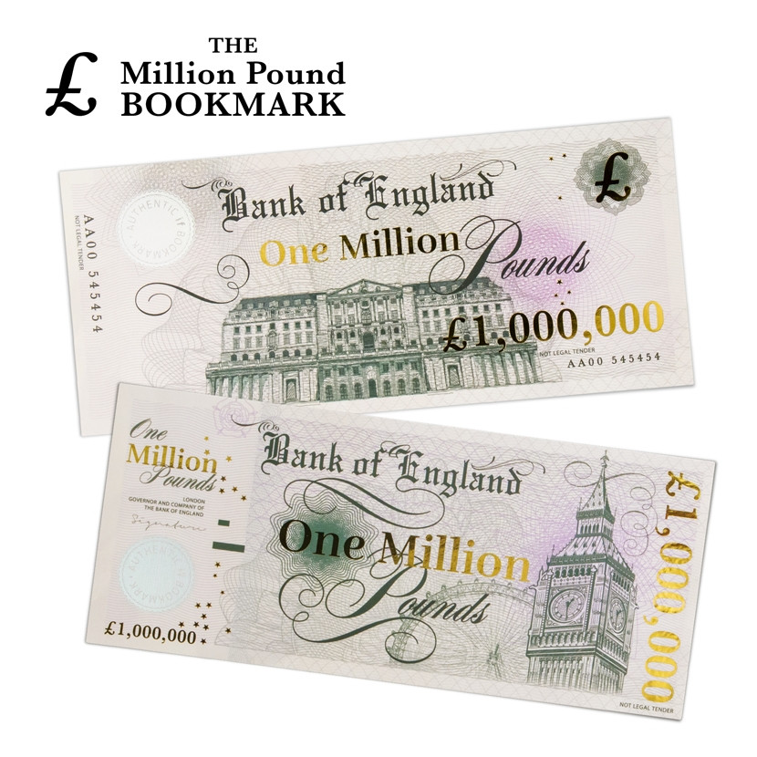 The Millionaire's Bookmarks | Valuable Bookmarks and Page Markers | IF