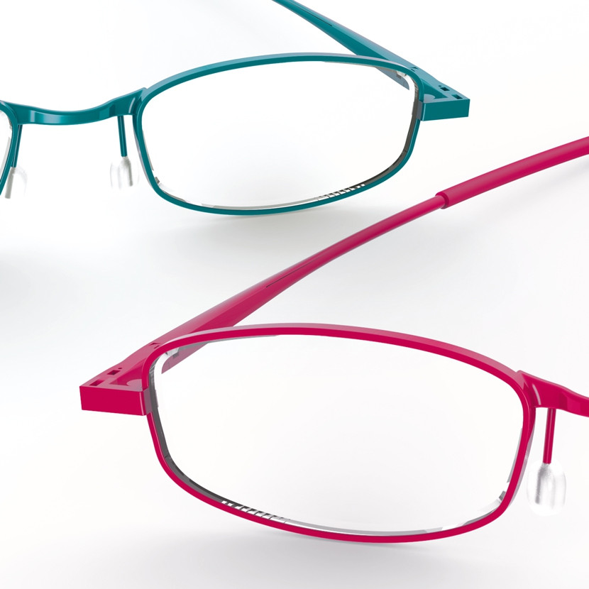 Compact Lenses | Fold Flat Reading Glasses | IF