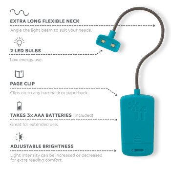 The Really Flexible Book Light | LED Reading Light | IF
