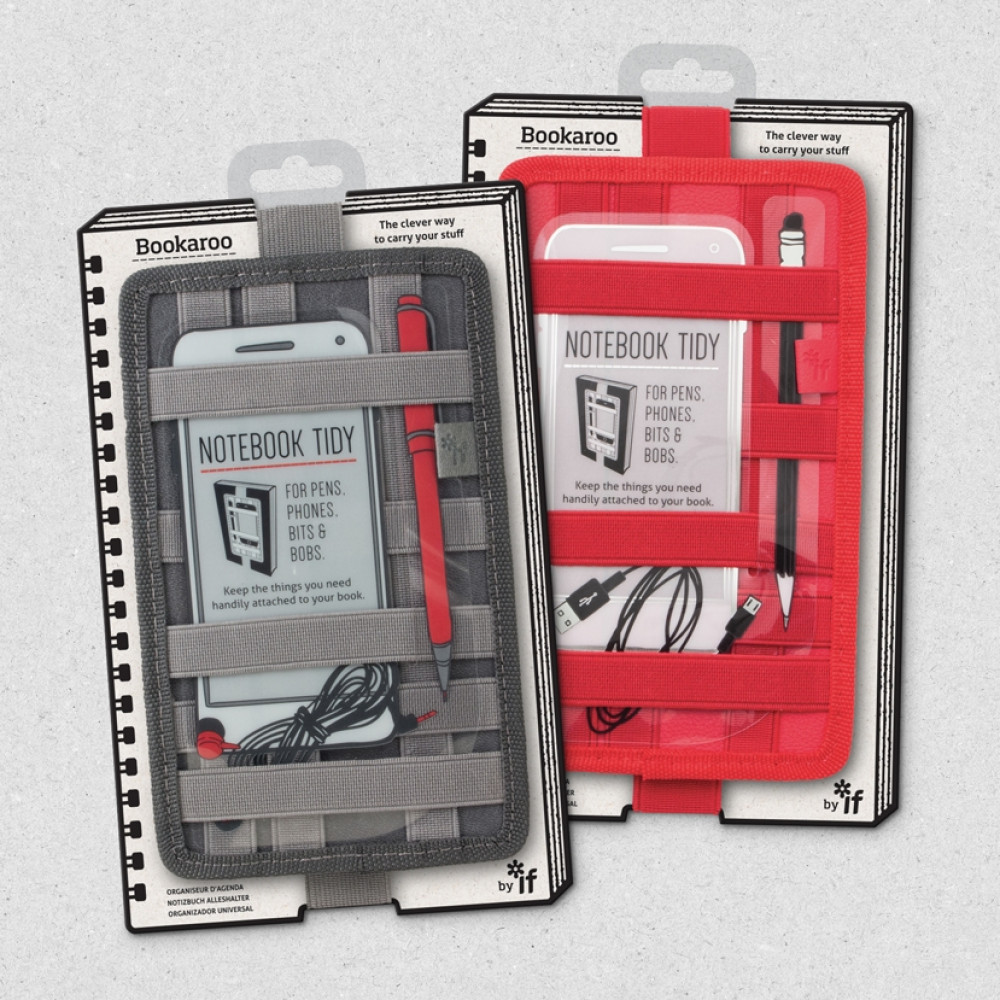 Bookaroo Notebook Tidy | Stationery Lovers | Attach to book storage | IF