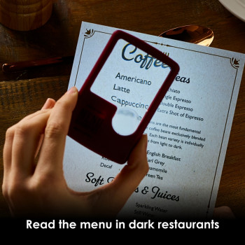 Light Up Menu Magnifier|IF