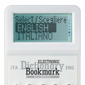Electronic Dictionary Bookmark - Italian-English Edition - IF