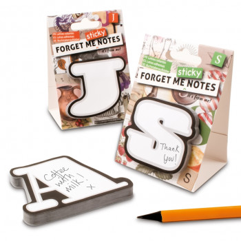 Forget Me Notes – Alphabet Sticky Notes – IF